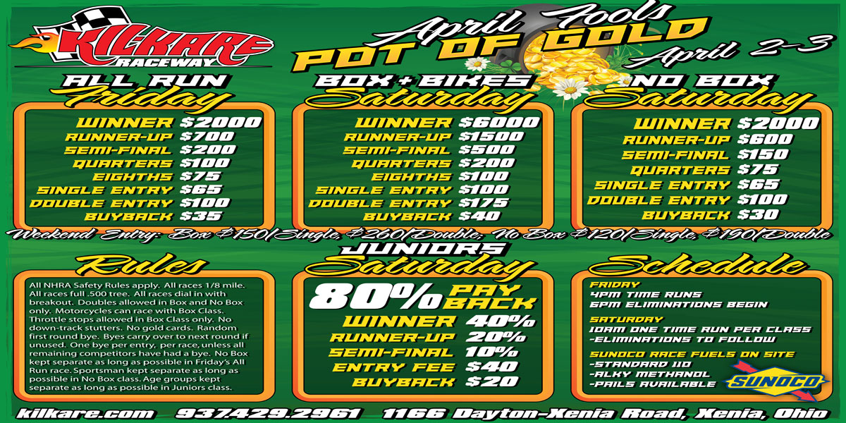 Special Events | Ohio's Premier Motorsports Raceway | Kil-kare Raceway