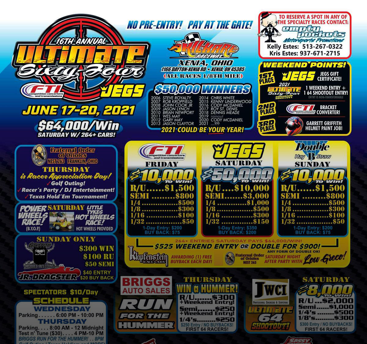Special Events | Ohio's Premier Motorsports Raceway | Kil-kare Raceway